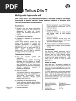 Shell Tellus S2 V 46 - Technical Data Sheet | PDF | Viscosity | Motor Oil