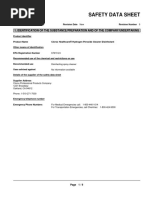 Material Safety Data Sheet - Clorox Healthcare Bleach Germicidal Wipes ...