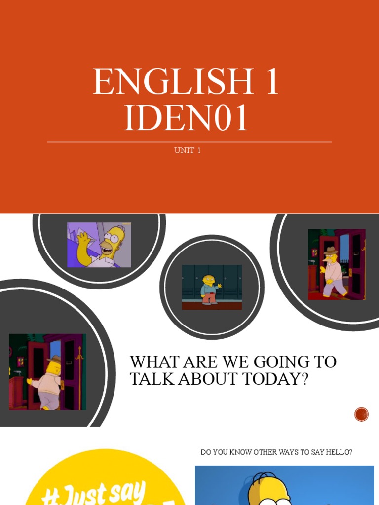 Unit 1 All About You | PDF