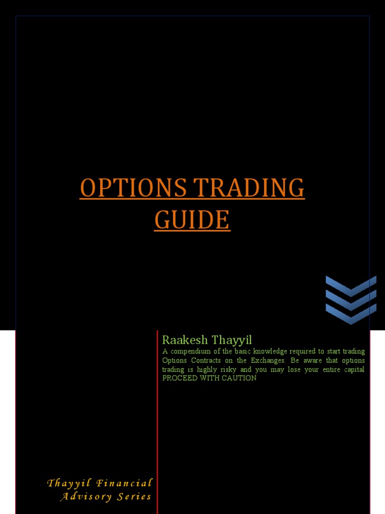 Options Trading Guide | Download Free PDF | Put Option | Option (Finance)