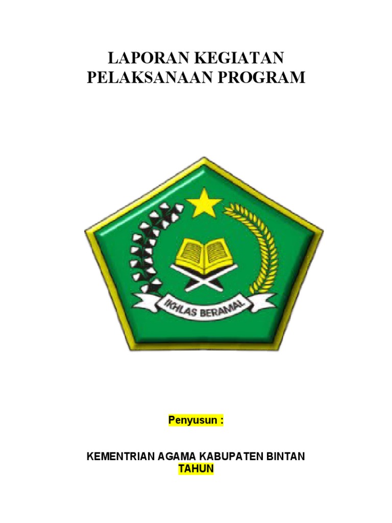 Laporan Kegiatan Pelaksanaan Program | PDF
