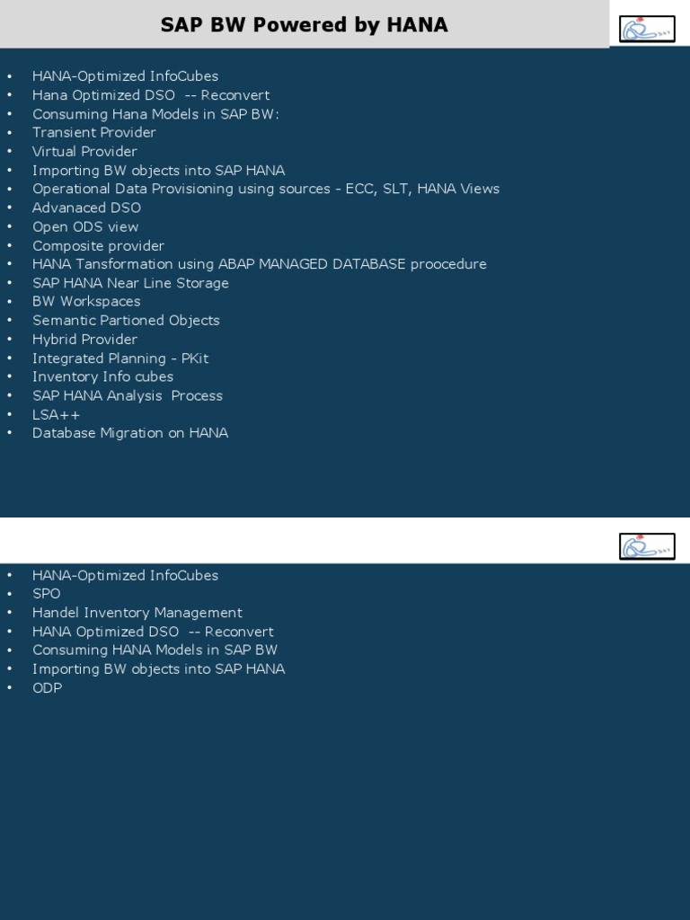 Sap Bw 3.5 Data Flow Diagram Sap Hana Bw Data Rapid Migratio