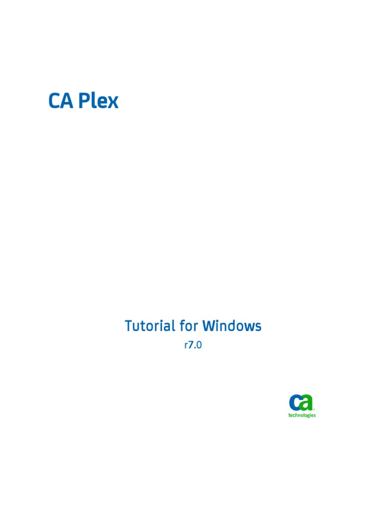 Plex Tutorial Windows ENU | PDF | Object (Computer Science) | Databases