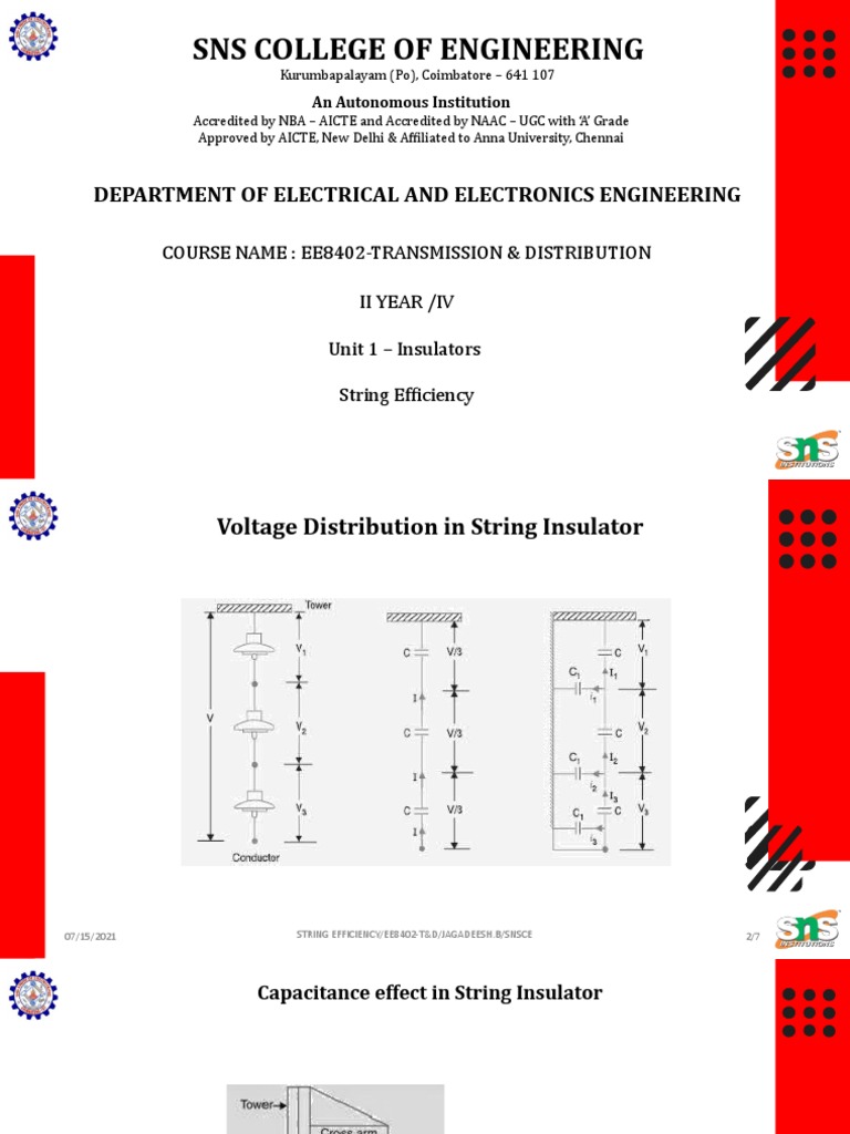 String Insulator | PDF | Electrical Engineering | Electromagnetism