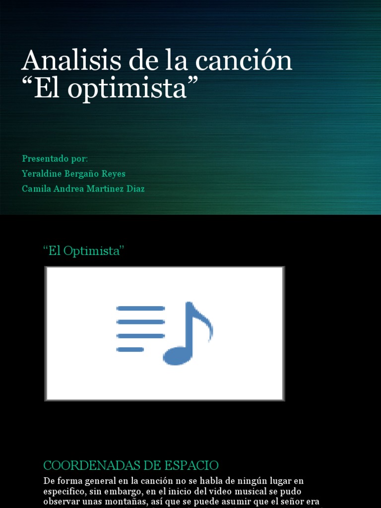 Analisis de La Canción | PDF | Armonía | Canciones