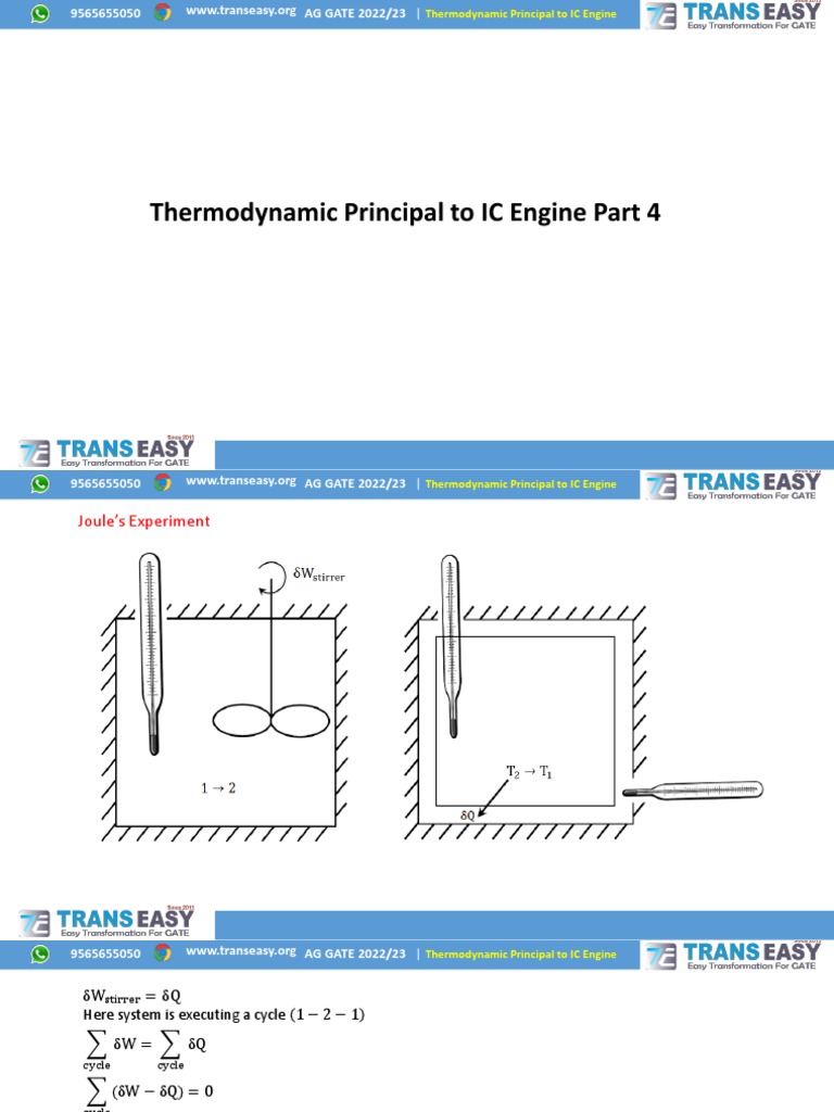 Ic Engine 4 | PDF | Heat | Mathematical Physics