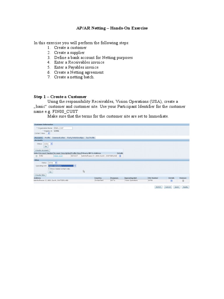 The Best Case Study On AP AR Netting by Maullin Shah | PDF | Accounts ...