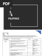 K To 12 MELCS Filipino Grades 1-10 | PDF