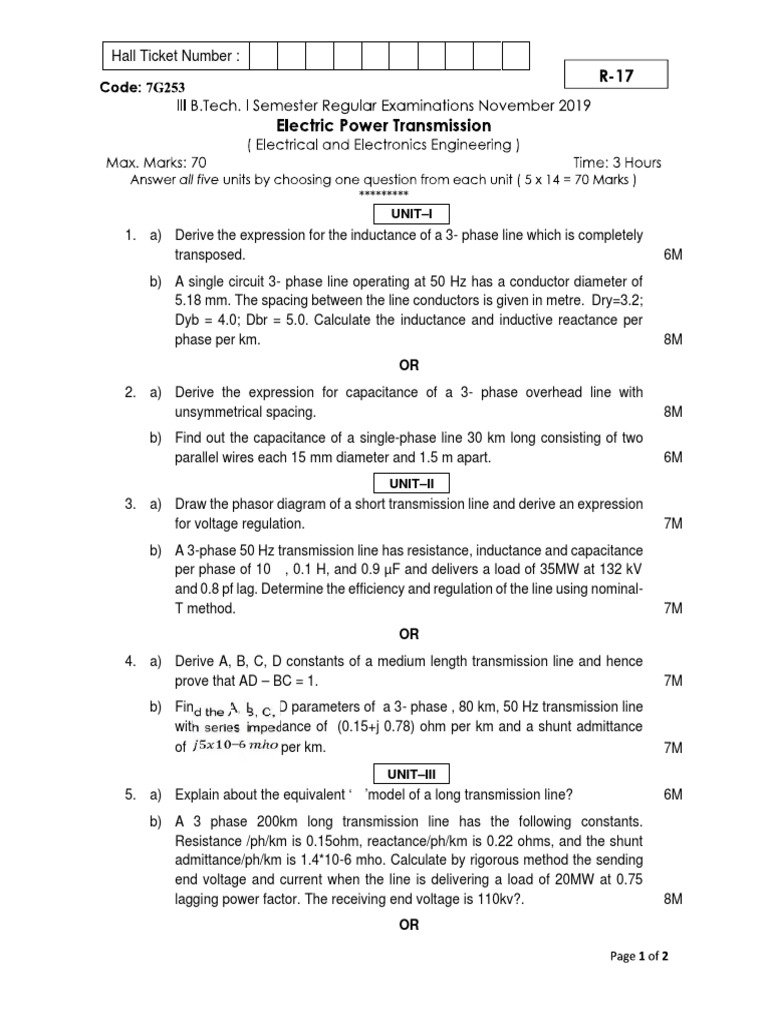 31R17021119 Pdf-Merged | PDF | Electric Power Transmission | Electrical ...