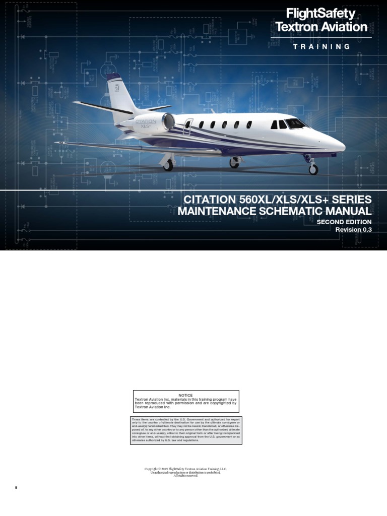 C560XL Schematic Manual | PDF | Diode | Landing Gear