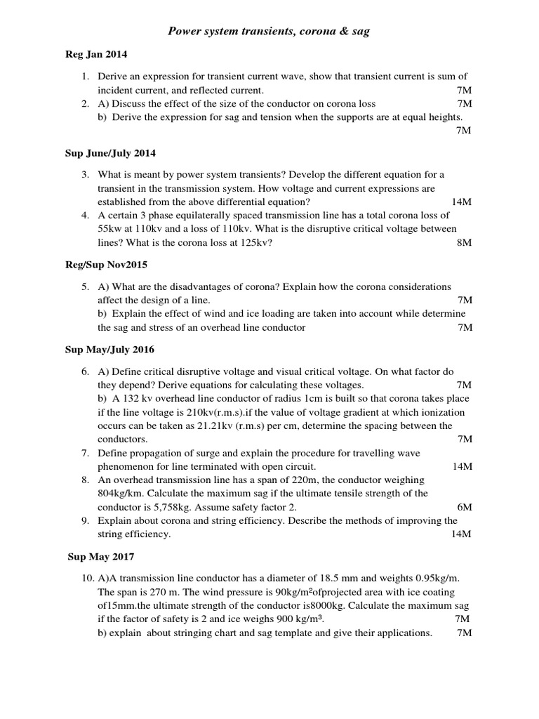 Power System Transients | PDF | Electric Power Transmission | Voltage