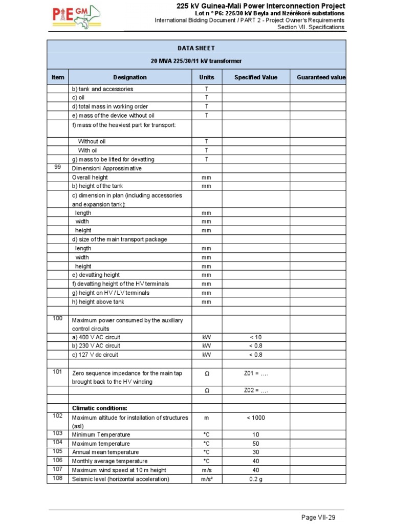 Transformer Datasheet Part 6 | PDF | Transformer | Electricity