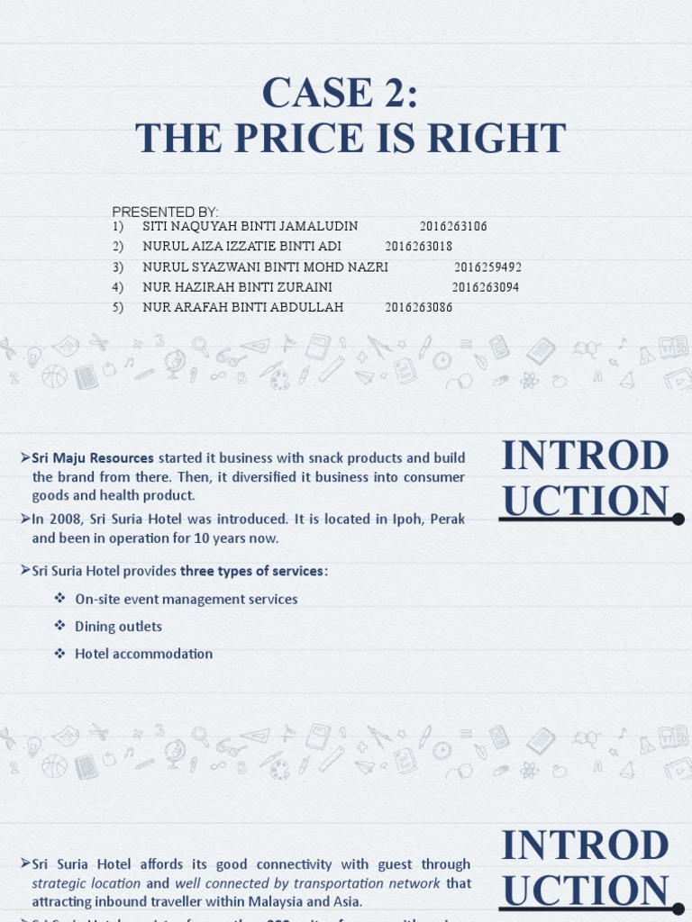 Case 2: The Price Is Right | PDF | Pricing | Demand