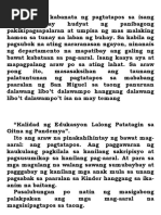 BRIGADA ESKWELA Emcee Script | PDF
