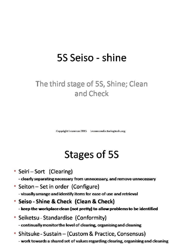 LMT 5S Seiso Shine | PDF