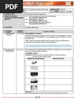 Grade 4 - ICT Worksheet 1 | PDF