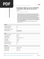 AP8853 Rack PDU 2G Datasheet | PDF | Ac Power Plugs And Sockets | Mains ...