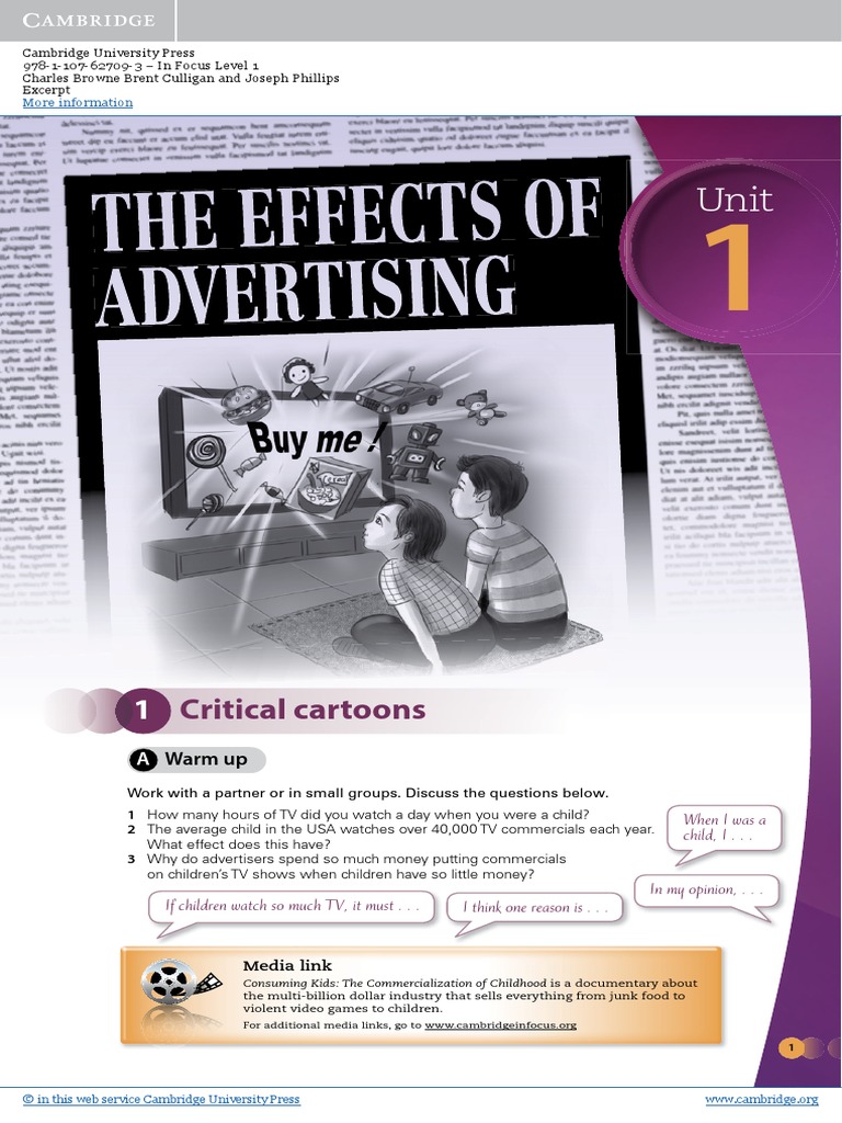 The Effects of Advertising: Critical Cartoons | PDF | Consumerism ...