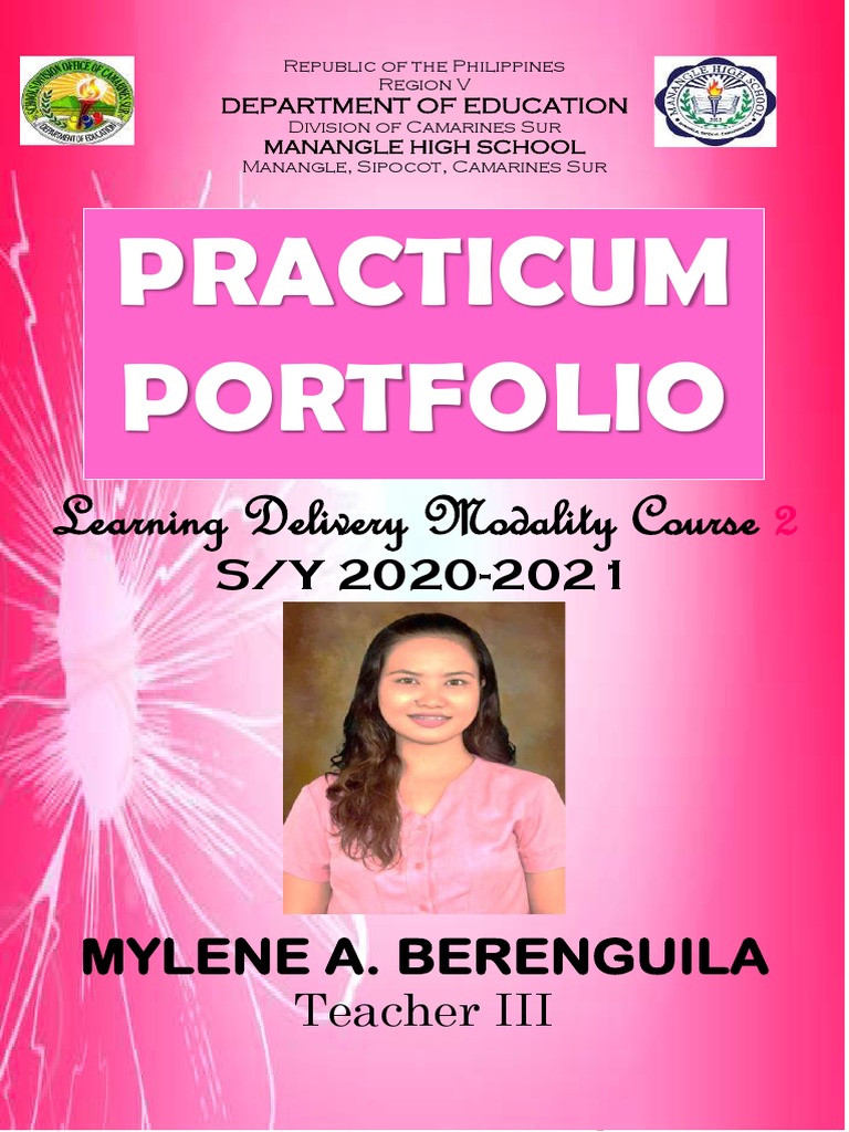 Practicum Portfolio Morales Mylene 1 | PDF | Educational Technology | Lesson Plan