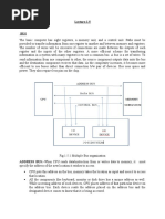 Lecture 1.1.3 (System Bus Structure-Data, Address and Control Bus) | PDF | Input/Output ...