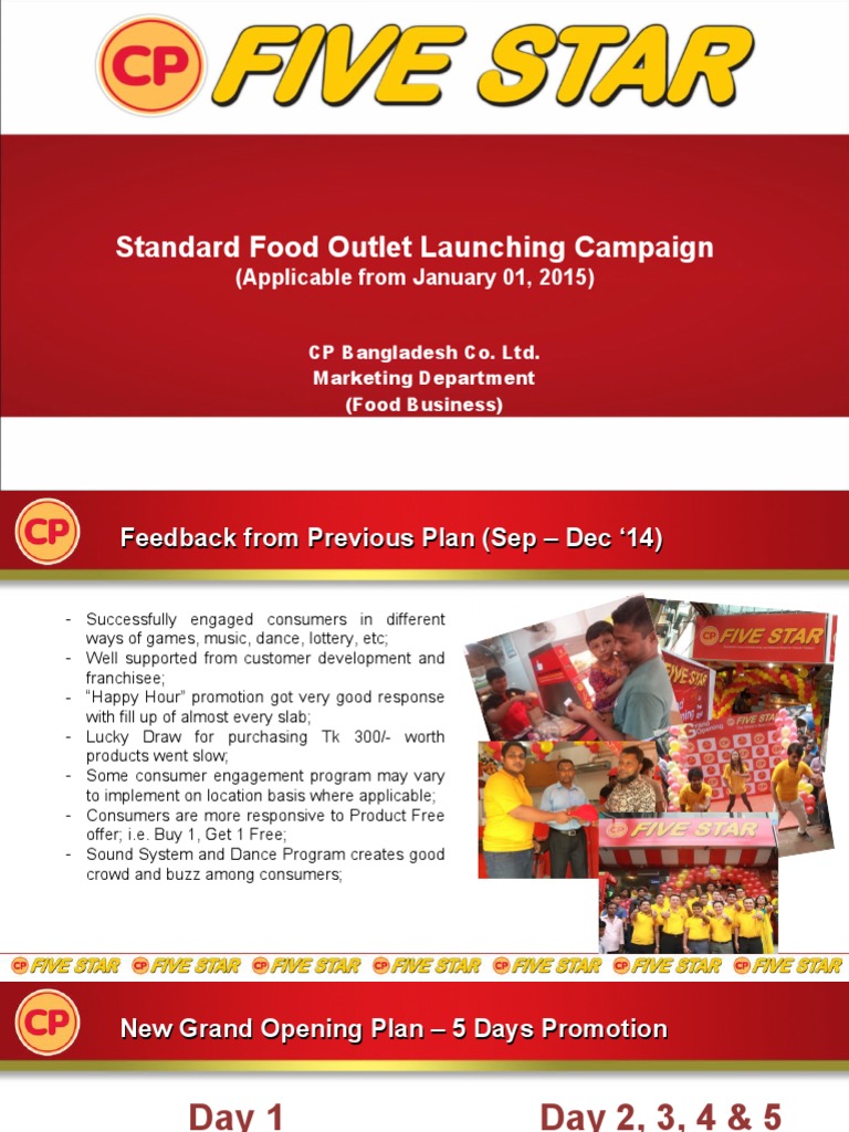 Grand Opening Plan 22.12.14 | PDF | Personal Computers | Business Economics