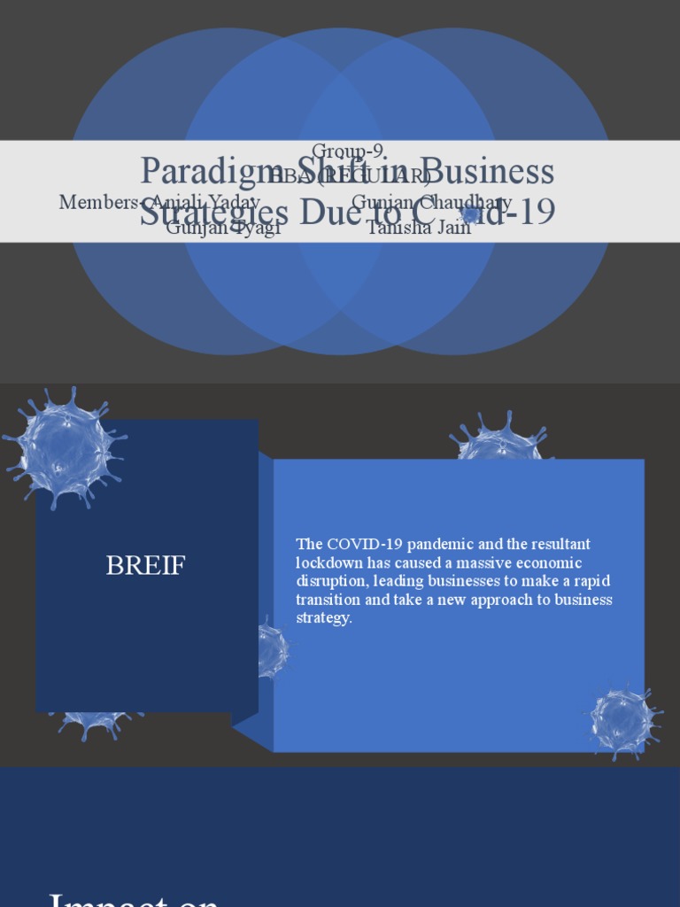Paradigm Shift in Business Strategies Due To Covid-19 | PDF | Retail ...