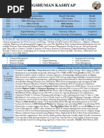 AMARTYA RAJ Resume F PDF | PDF | Business Economics | Business