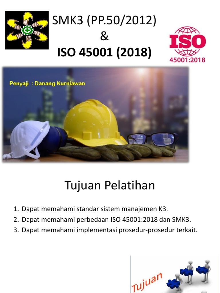 SMK3 PP 50 & ISO 45001 (Free Training GSI) | PDF