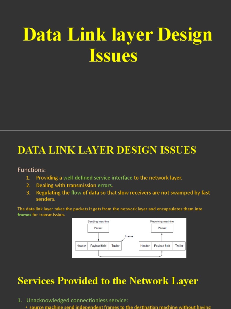 Mod 2 - Data Link Layer | PDF | Transmission Control Protocol | Internet Protocols