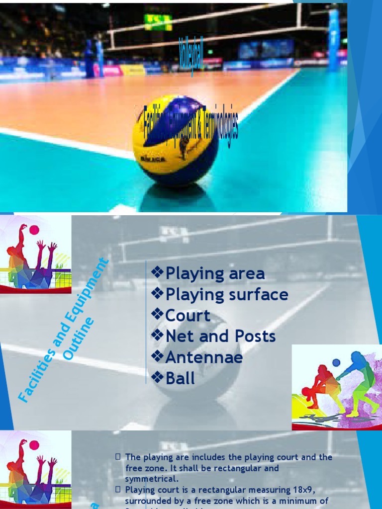 Volleyball Facilities and Equipment Terminologies | Download Free PDF ...