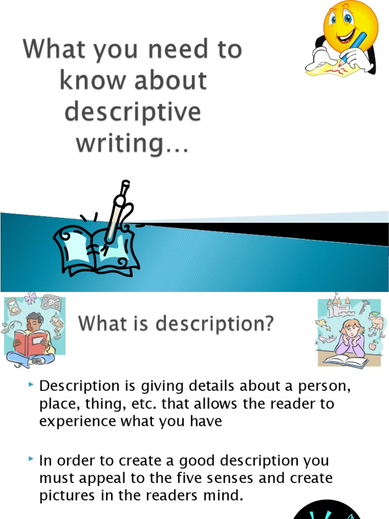 Descriptive Writing PPT | PDF | Imagination | Mind