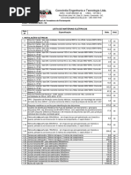 Tabela de Cores para Projetos Elétricos | PDF