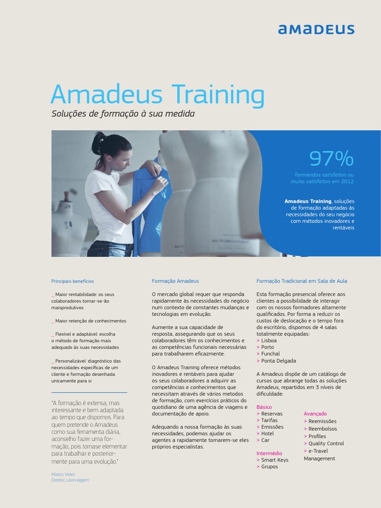 Training Amadeus para Agencias de Viagens | PDF | Consultor | Business