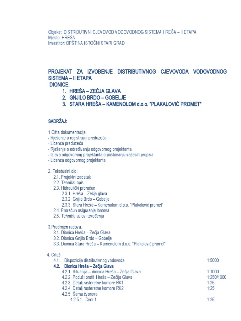 Tekstualni Dio | PDF