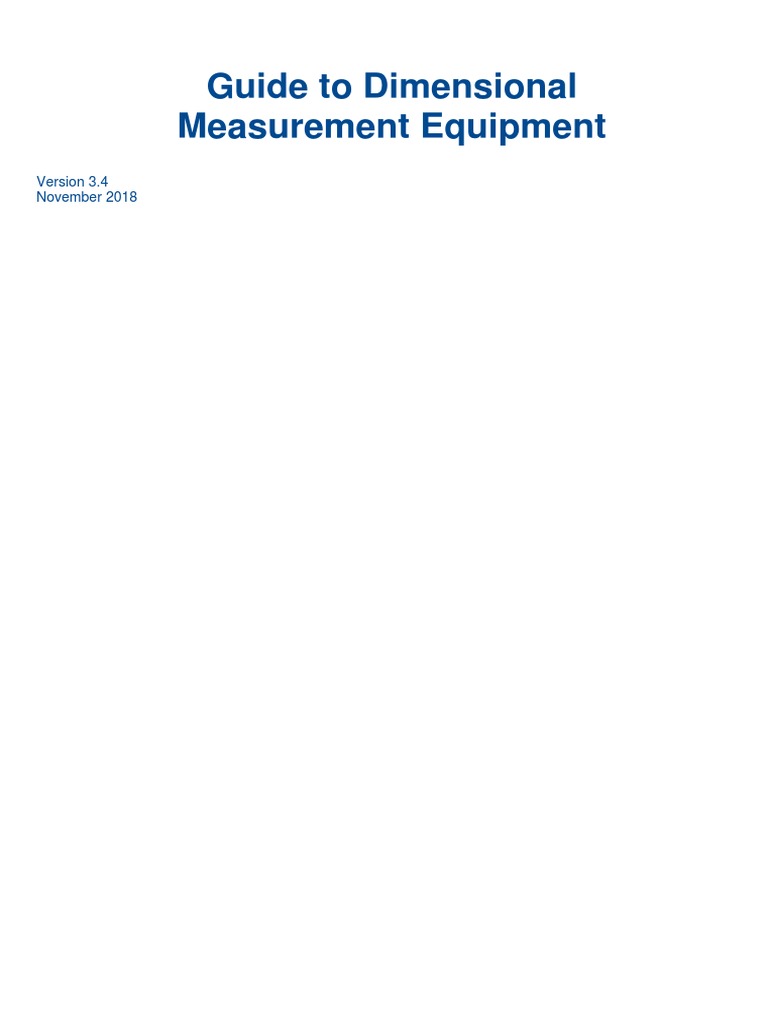Guide To IMTE | PDF | Calibration | Engineering Tolerance