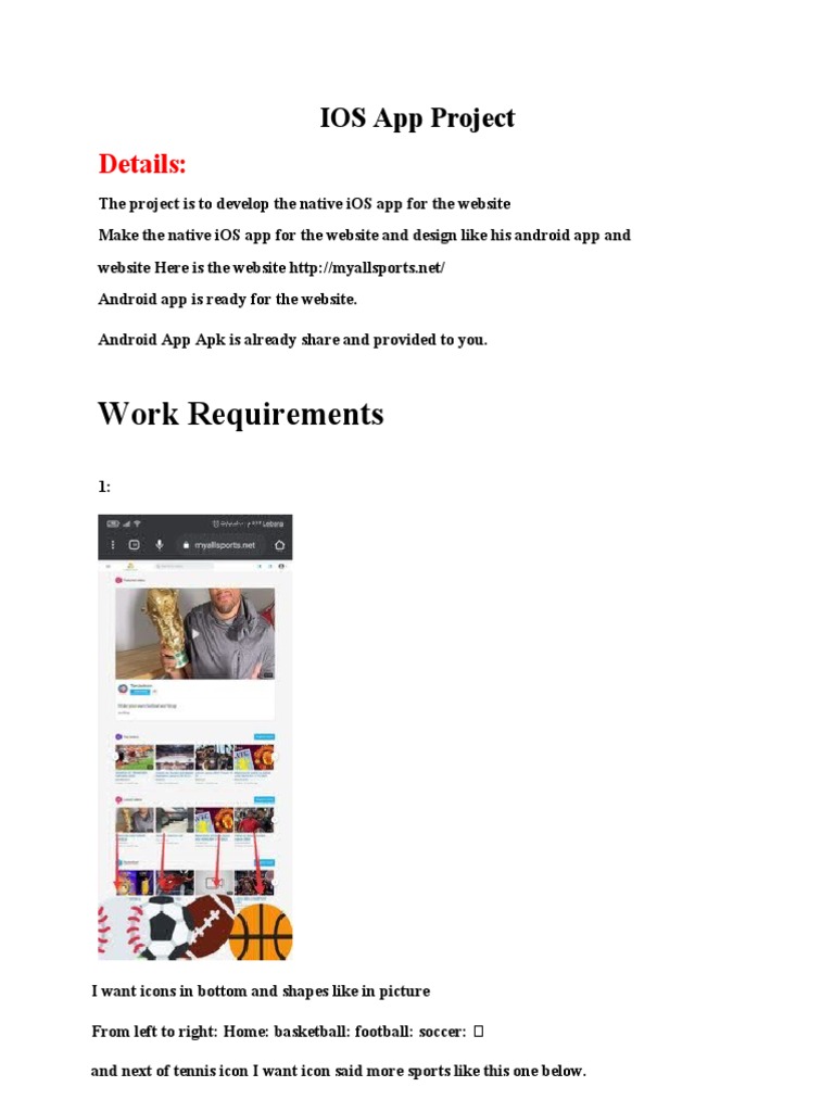 IOS App Project | PDF