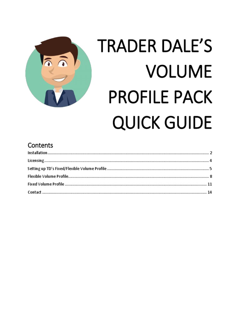 Trader Dale'S Profile Pack Quick Guide | PDF | Histogram | Day Trading