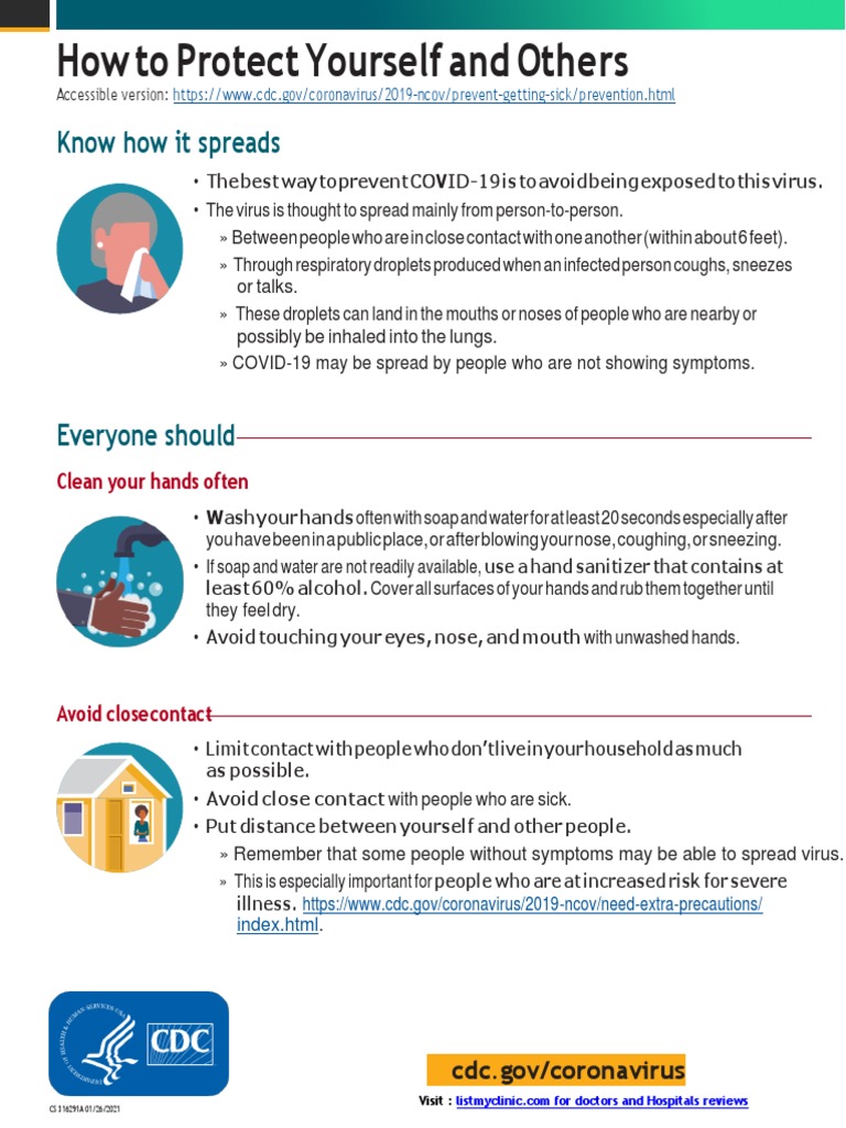 How To Protect Yourself and Others | PDF | Wellness