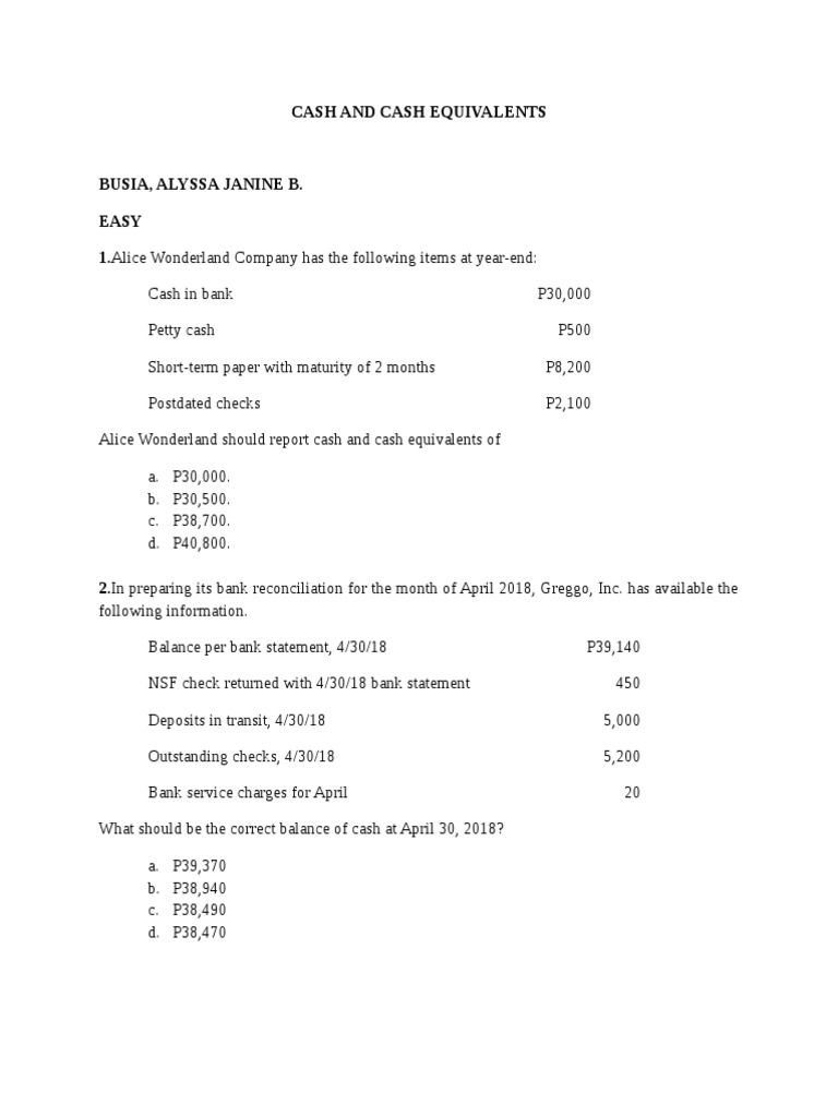Cash | PDF | Transaction Account | Cheque