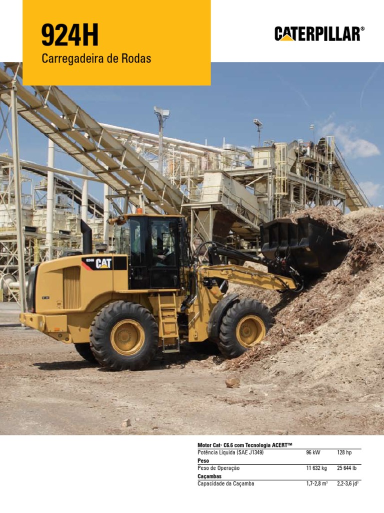 Cat 924H | PDF | Motores | Turbocompressor