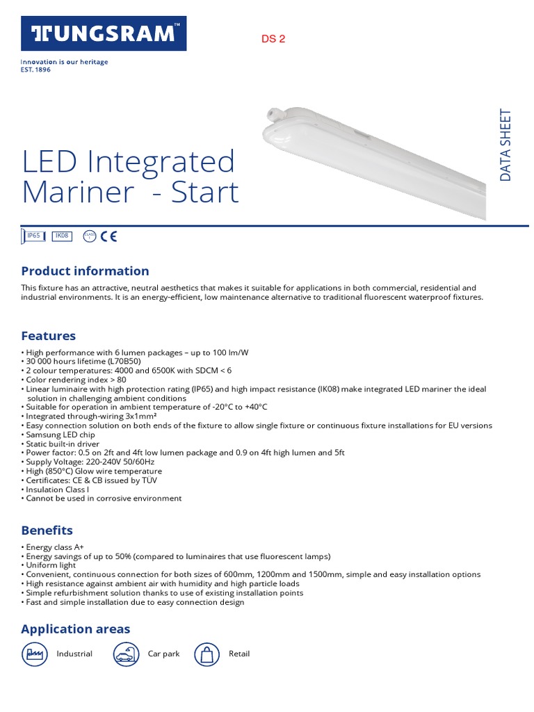LED Integrated Mariner - Start: Product Information | Download Free PDF ...