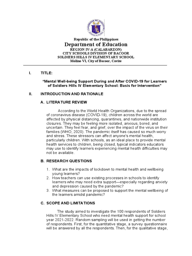 Research Proposal | Download Free PDF | Survey Methodology ...