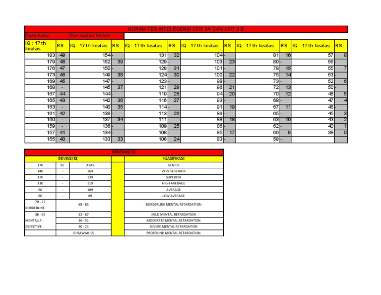 Norma Cfit | PDF | Disability | Developmental Disabilities