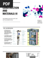 Lift Machine Room Plan and Section | PDF