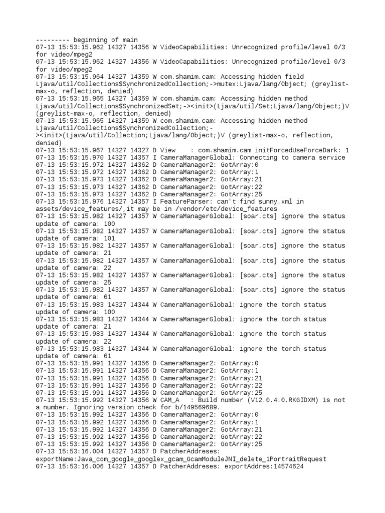 Log Cat 1626166395904 | PDF | Pointer (Computer Programming) | Computer Data