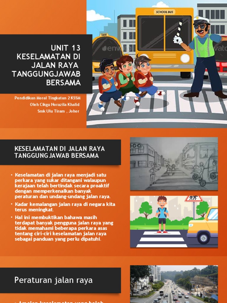 PM t2 KSSM Unit 13 Keselamatan Di Jalan Raya Tanggungjawab Bersama | PDF