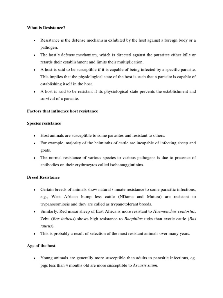 Parasite Immunity Note | PDF | Antibody | Humoral Immunity