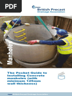 Manhole Invert Design and Installation Guide | PDF | Sanitary Sewer ...