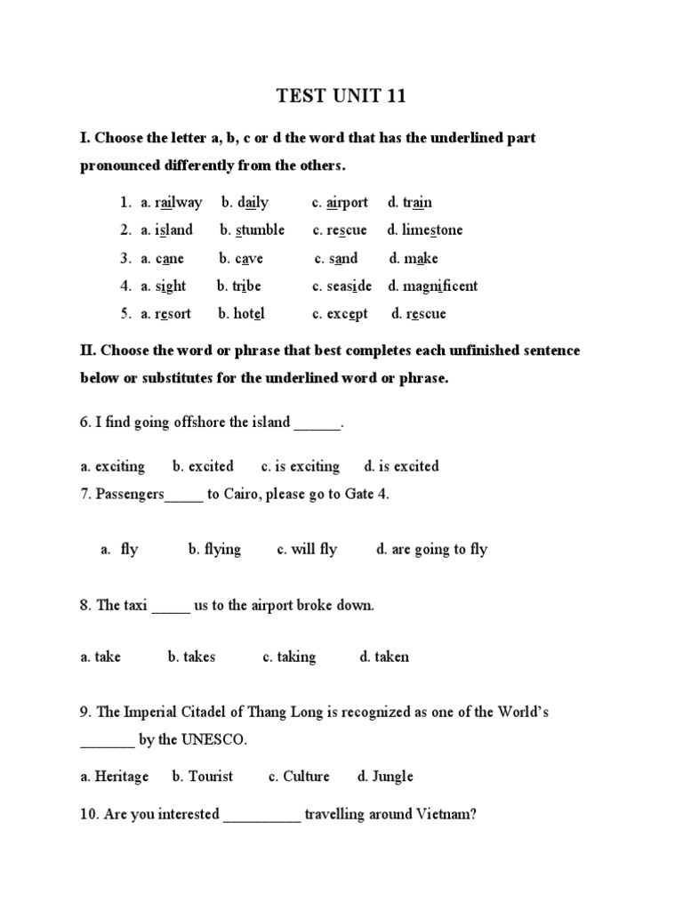 Understanding English Language Test Questions: An Analysis of Grammar ...