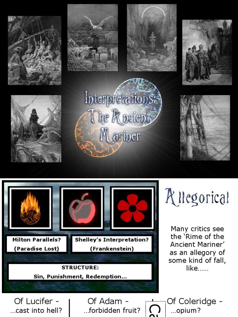 ENG 3U Frankenstein Rime of The Ancient Mariner | PDF | Samuel Taylor ...
